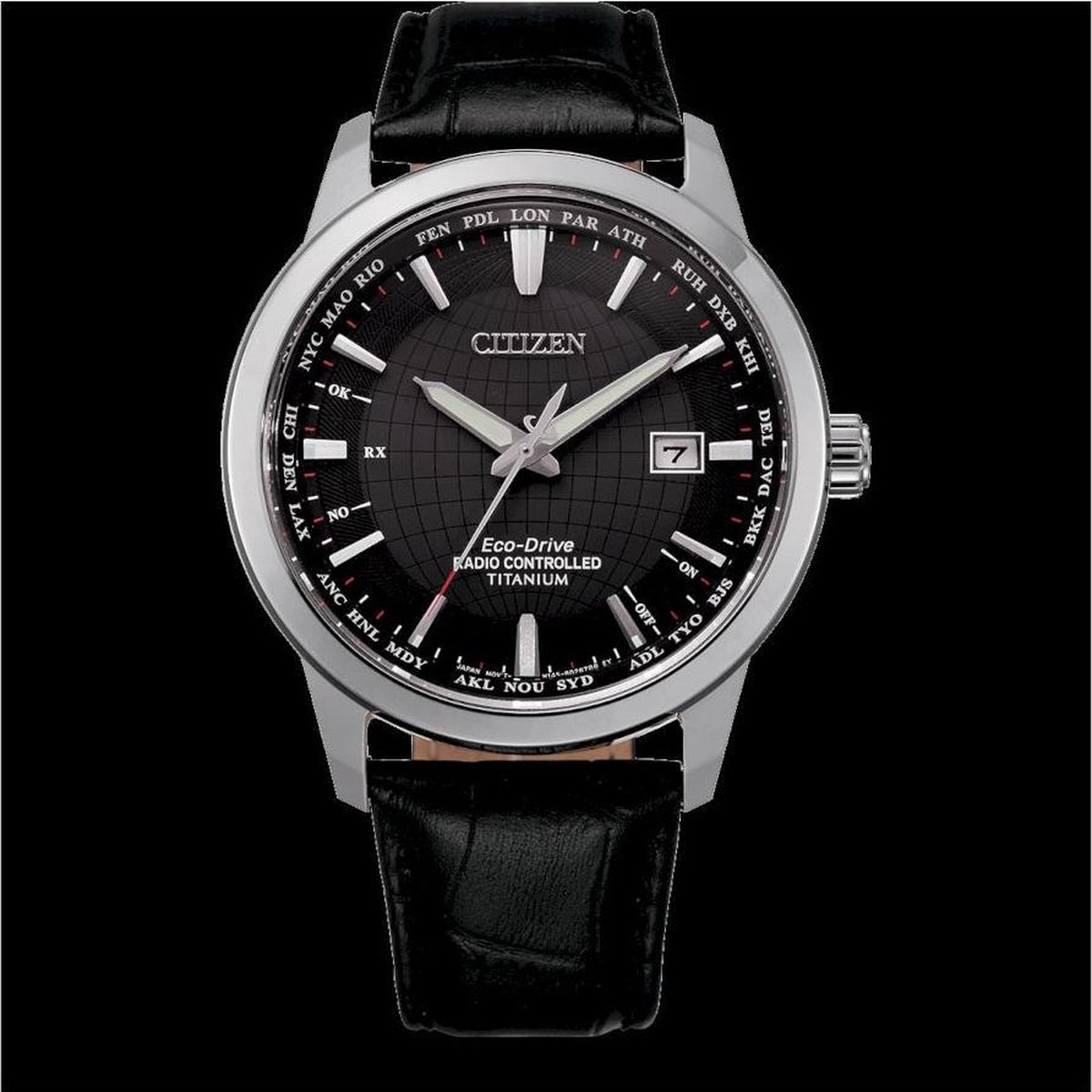Citizen Super Titanium Horloge - Citizen heren horloge - Zilver ...