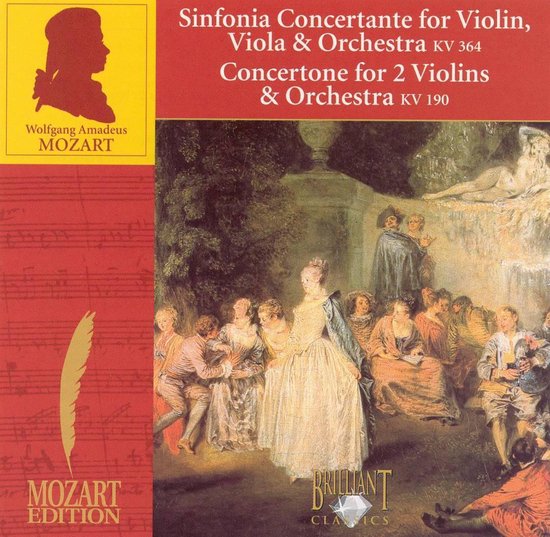 Mozart: Sinfonia Concertante; Concertone, Sinfonia concertante for ...