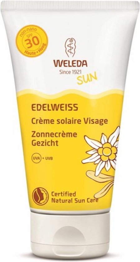 Weleda Edelweiss Zonnecrème spf30 | bol