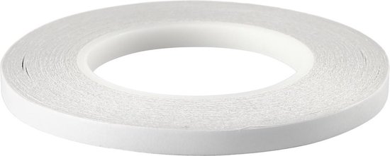 Dubbelzijdig Plakband, B: 9 mm, 6x50 m/ 1 doos | bol