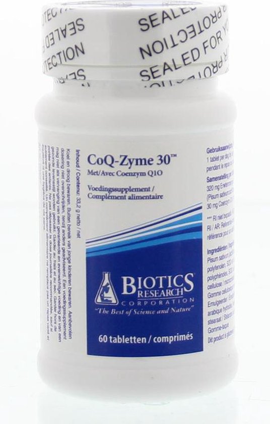 BIOTICS COQ ZYME 30 30 | bol
