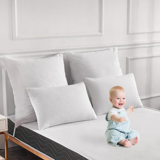 Matrasbeschermer 160x200 waterdicht - ademend matras 160x200cm gemaakt ...