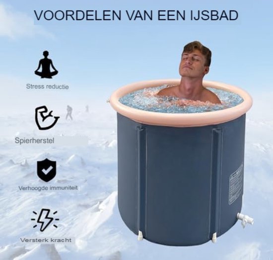 Ligbad opvouwbaar volwassenen - Opvouwbaar bad - Bath bucket - Ligbad ...