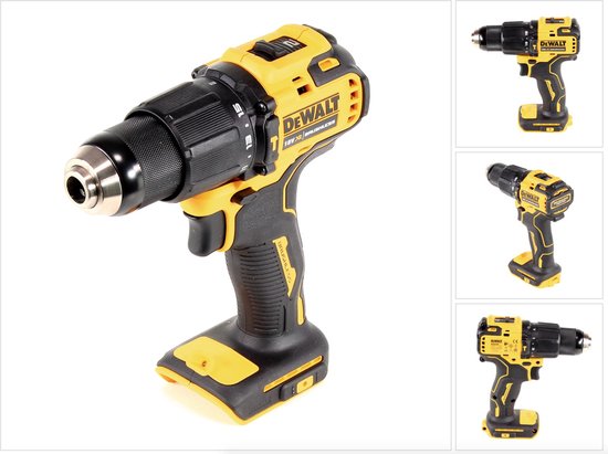 DeWalt DCD709 Accu klopboormachine - 18V 65Nm - Borstelloos - DCD 709 N ...