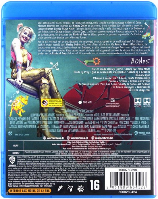 Birds of Prey [Blu-Ray] (Blu-ray), Margot Robbie | Dvd's | bol