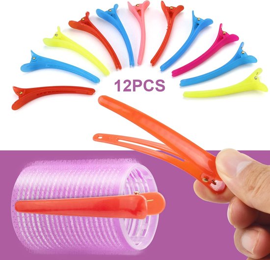 Haarrollen Set, 18 haarrollen voor lang haar, 25 mm, 30 mm, 44 mm ...