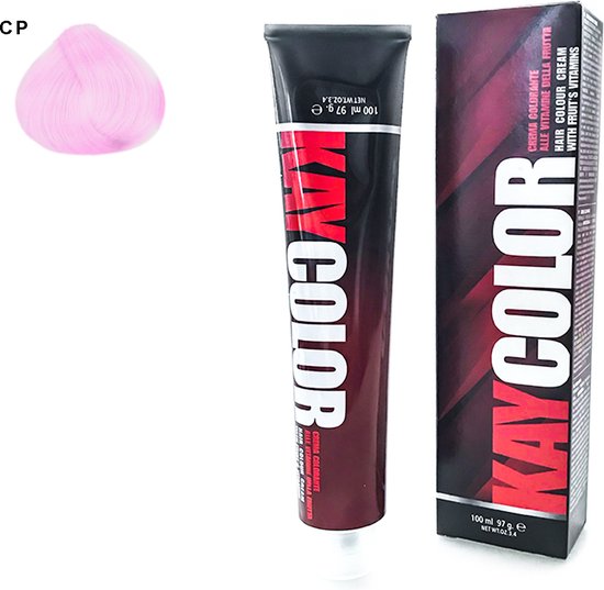 Kay Color - Kay Color Hair Color Cream 100 ml - CANDY Pink | bol