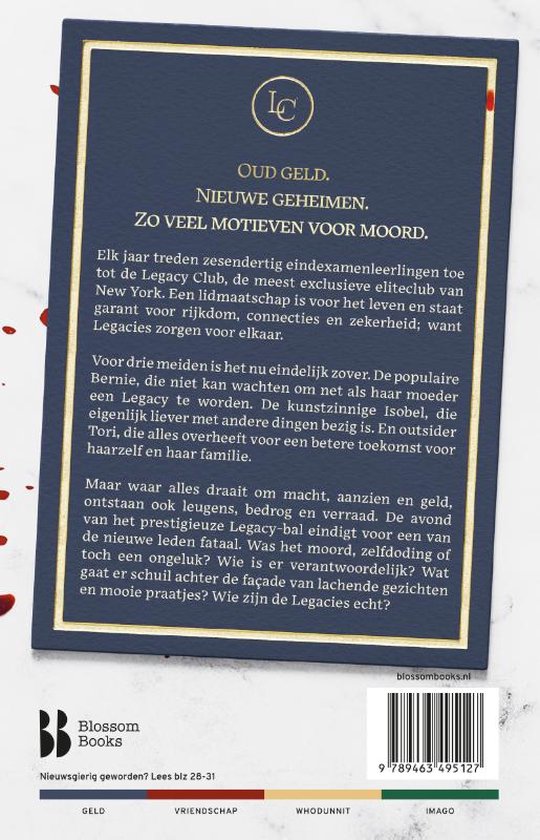 De Legacies, Jessica Goodman | 9789463495127 | Boeken | bol