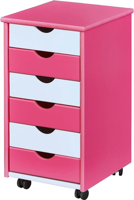 Rolcontainer – rolcontainer met 6 laden – kantoorcontainer - rolkast ...