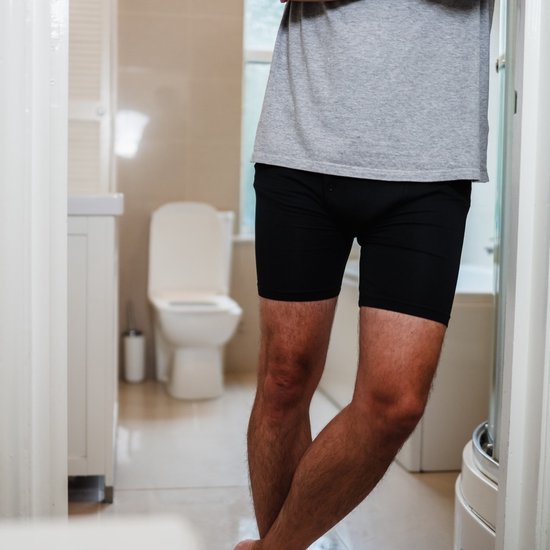 Cheeky Pants Mid Trunk - Zwart XL - Absorptievermogen - Lekvrij ...