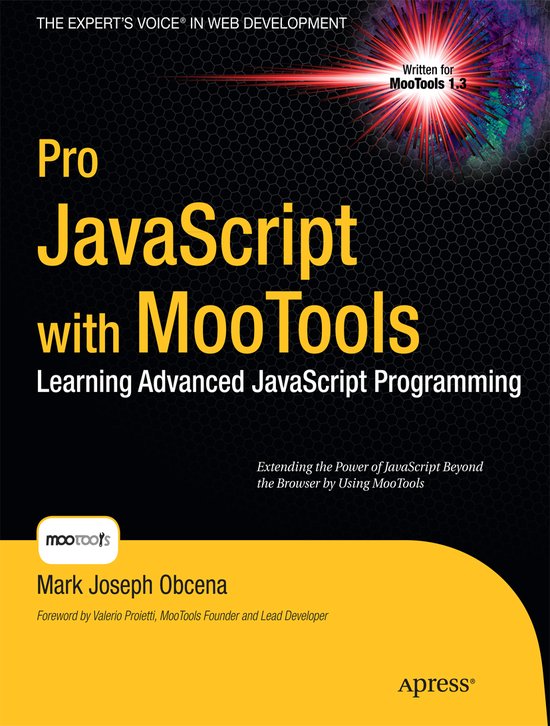 Pro Javascript With Mootools, Mark Obcena | 9781430230540 | Boeken | bol