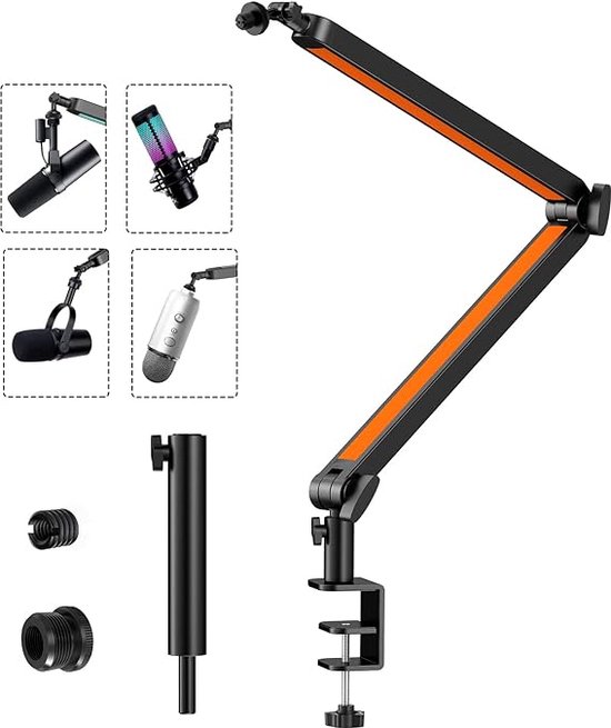 professional microphone arm - QuadCast Boom Arm Stand / microfoonhouder ...
