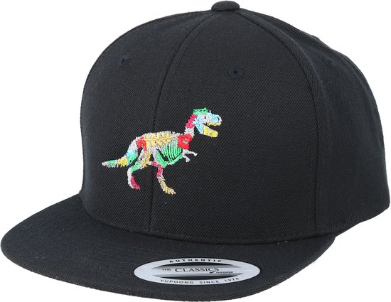 Hatstore- Kids Hawaii T-rex Black Snapback - Kiddo Cap Cap | bol