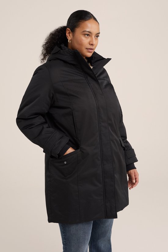 WE Fashion Dames gewatteerde parka - Curve | bol