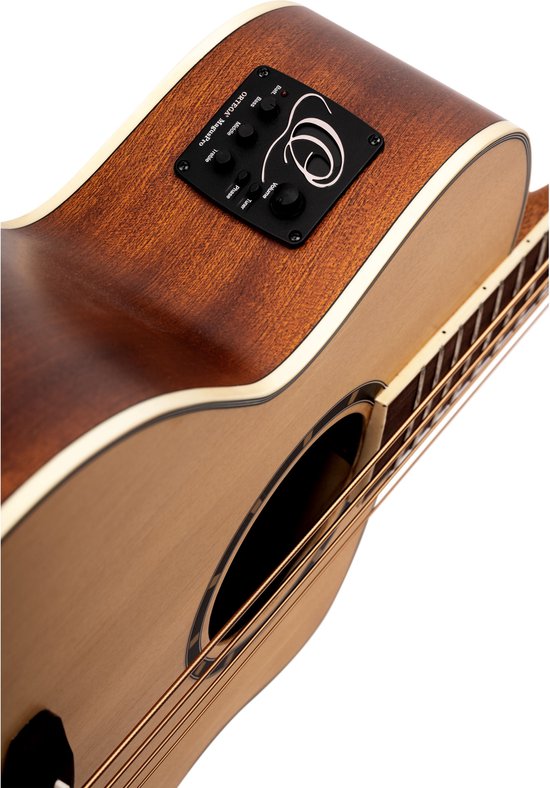 Ortega Deep Series D7CE-4 Natural - Akoestische basgitaar | bol