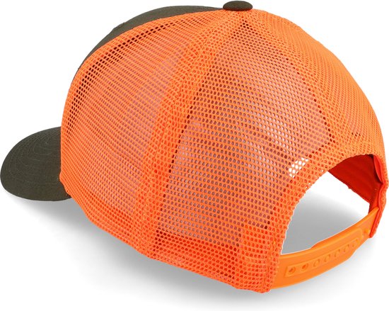 Hatstore- Adventure Begins Here Dark Mash/Orange - Wild Spirit Cap | bol