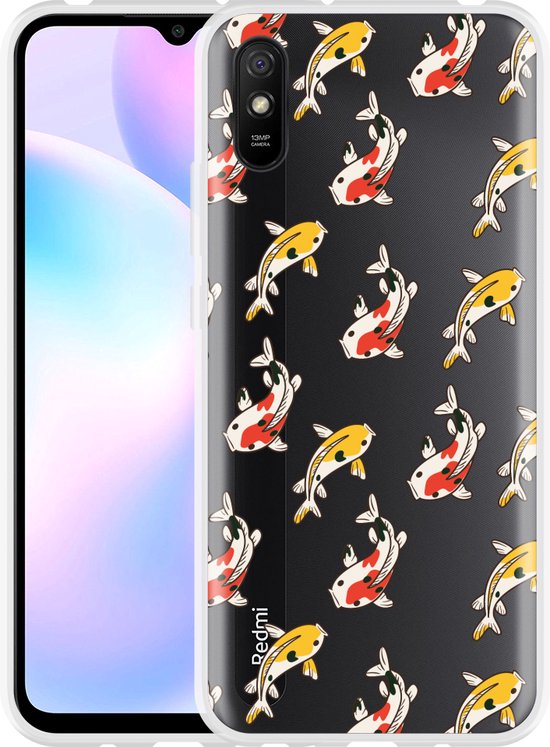 Hoesje geschikt voor Xiaomi Redmi 9A Koi Fish | bol