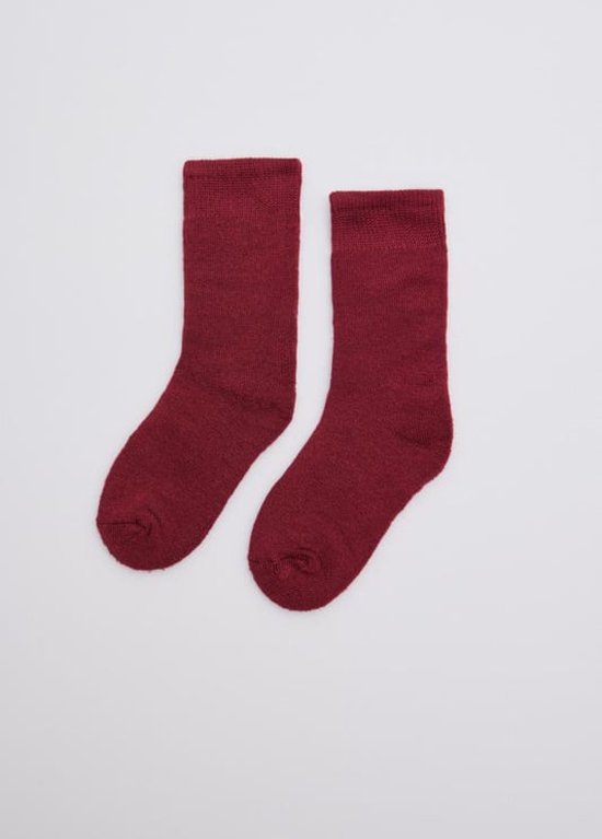 Thermo sokken kinderen | donker rood | YM | bol