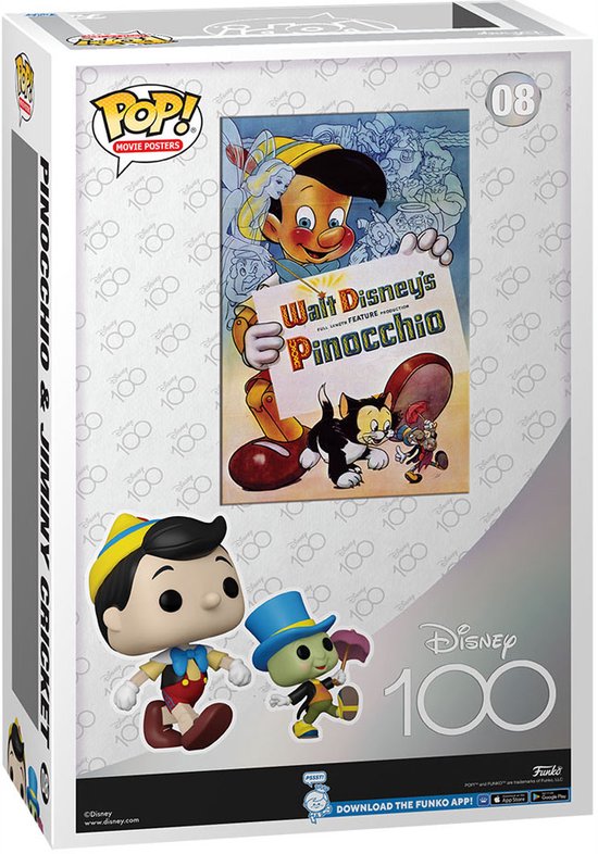 Funko Pinocchio - Funko Pop Movie Poster - Disney Figuur | bol