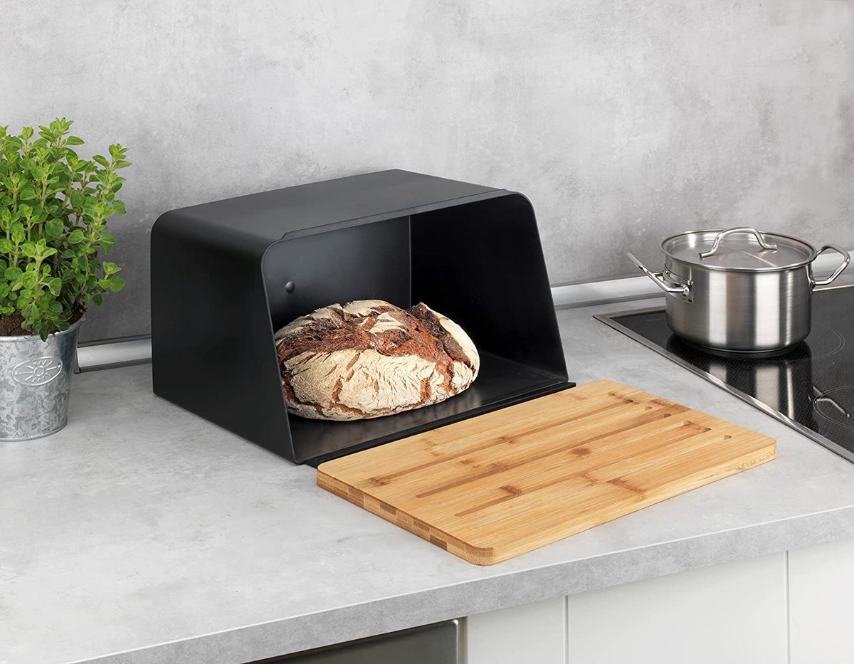 Brood Opslag Container met Deksel - brooddoos , Broodbak | bol.com