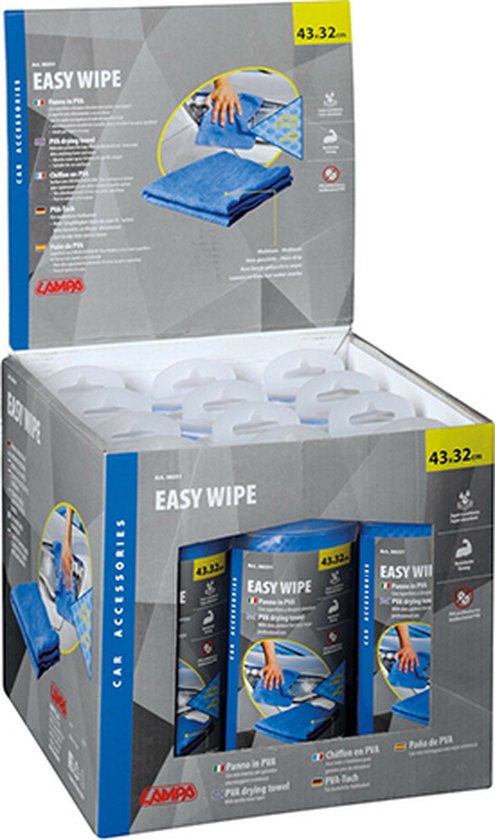 Easy Wipe PVA zeem in opbergkoker | bol