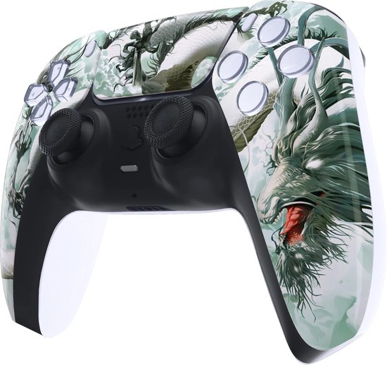 PS5 Draadloze Dualsense Controller – Jade Dragon Custom | bol.com