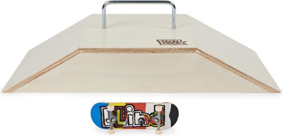 Tech Deck Performance Series - Shred Pyramid-set met metalen rail en ...
