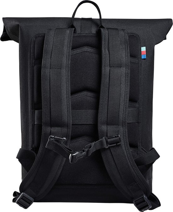 GOT BAG Laptop Rugzak / Rugtas / Laptoptas / Werktas - Rolltop - Zwart ...