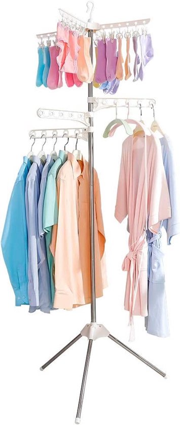 Droogrek voor binnen, wasrek / collapsible laundry rack - opvouwbaar | bol