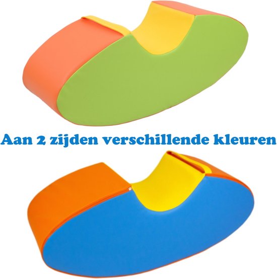 Soft Play Foam Schommelwip multicolor | rocker | wipwap | foamblokken ...