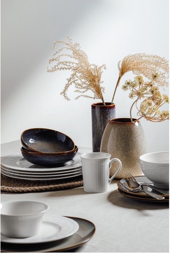 LIKE BY VILLEROY & BOCH - Lave - Gebakbordje 17cm Beige | bol.com