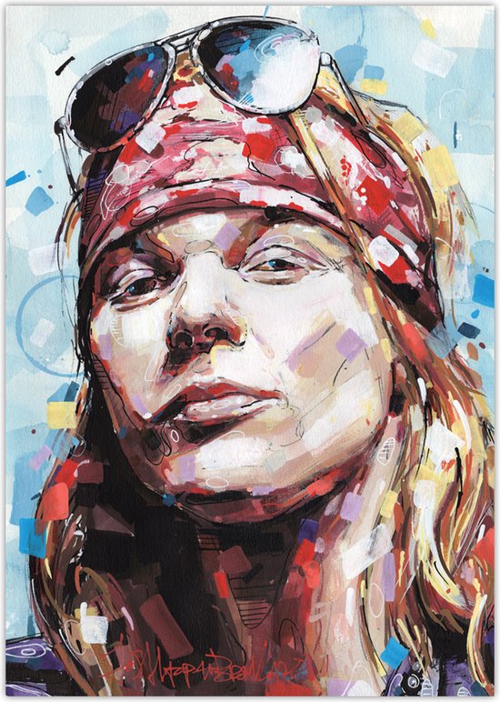 Axl Rose, Guns 'n Roses poster 29,7x42 cm (A3) | bol.com