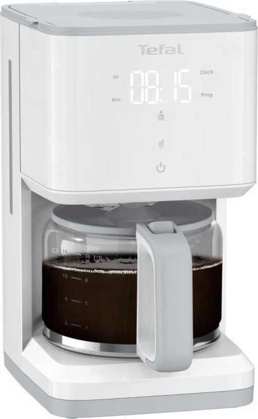 Koffiezetapparaat - Filterkoffie - 15 Kopjes - 1.25L - 1000W - Wit | bol