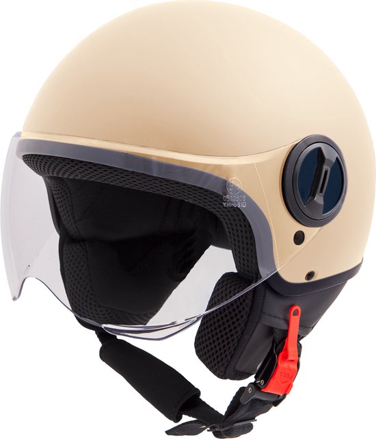 VINZ Sole Casque Scooter/Casque Jet/Casque de cyclomoteur/Casque de ...