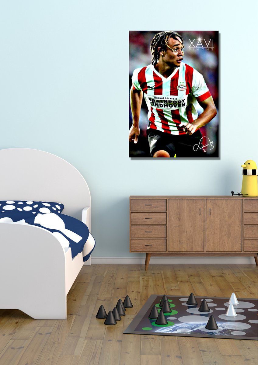 Poster Xavi Simons | Nederlands Elftal | WK 2022 | PSG | FC Barcelona ...