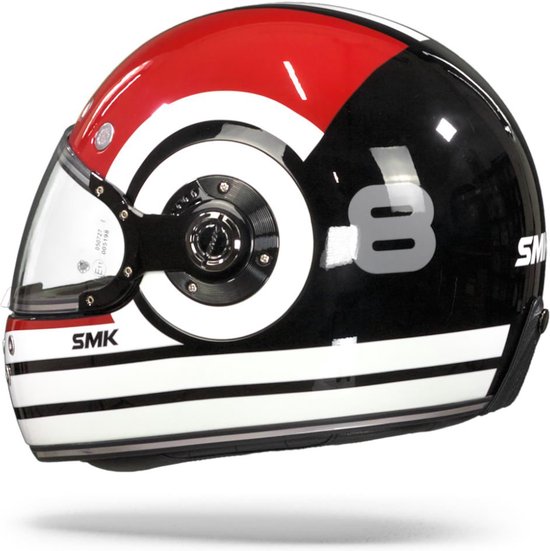 SMK Retro Ranko Beige Red XL - Maat XL - Helm | bol