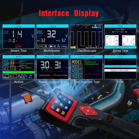 TopDiag P200 Smart Hook Circuit Tester Engels | bol