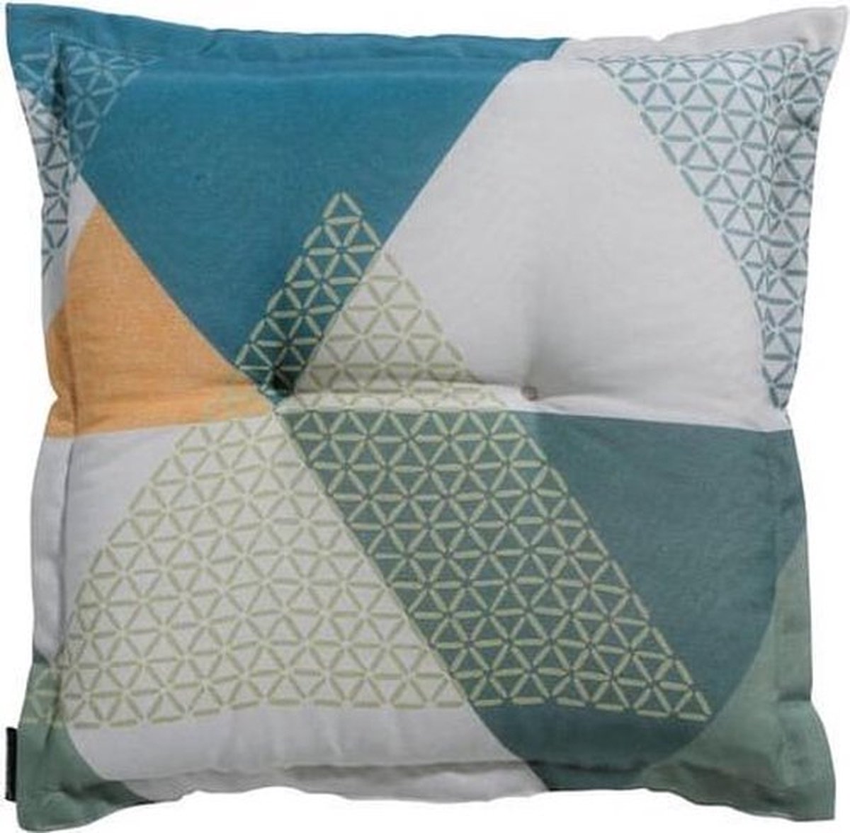 Madison - Zitkussen - Universeel - 50x50 cm - Triangle Green - Hocker ...
