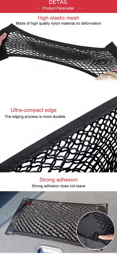 Auto Kofferbak Organizer I Kofferbak Opruimen I Zelfklevende Opberg I ...