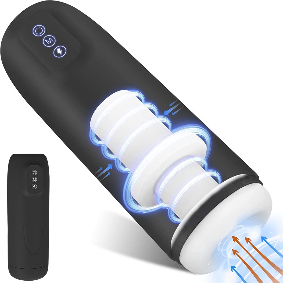 Meadam X Serie Masturbator Pocket Pussy Vibrerende Masturbator