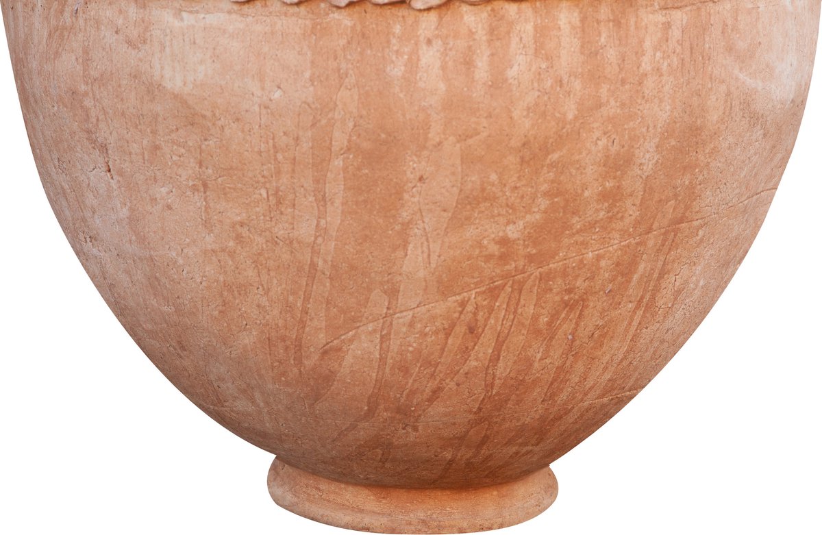 Traditionele terracotta amfora met handvatten uit de Sahara | bol.com