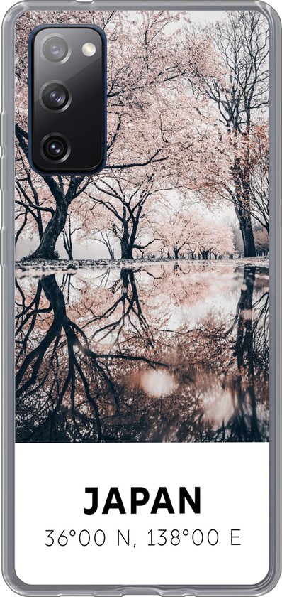Telefoonhoesje Geschikt voor Samsung Galaxy S20 FE hoesje - Japan - Sakura - Lente -... | bol