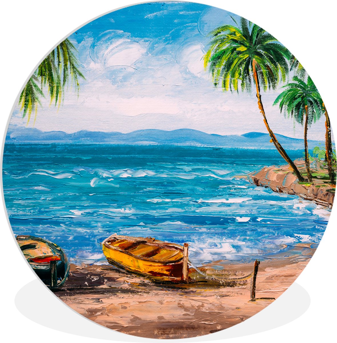 WallCircle - Wall Circle - Wall Circle Indoor - Tableau - Peinture à l ...