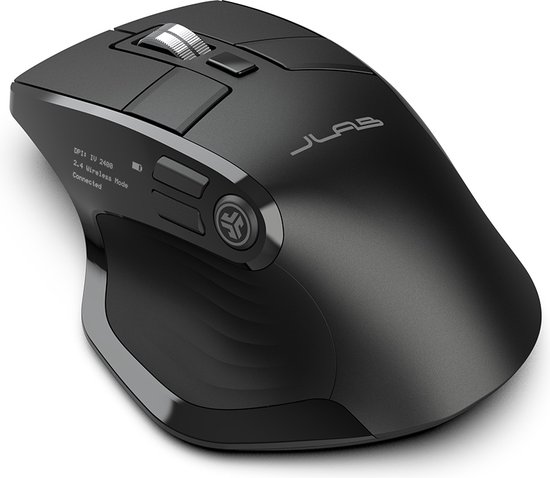 JLAB Epic Ergonomische Muis Rechtshandig - Draadloos - Bluetooth - USB ...