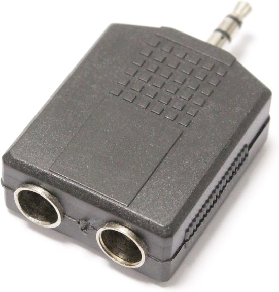 BeMatik - Stereo-audioadapter (Jack-3.5mm-H / Jack-2.5mm-M) | bol