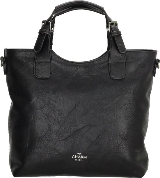 Charm London High street Handtas - Zwart | bol.com