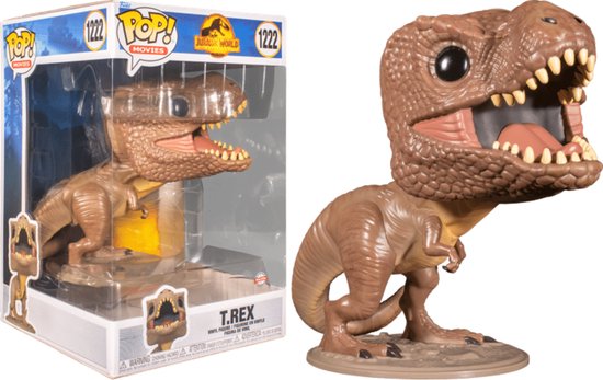 Funko T-Rex 10 inch - Funko Pop! - Jurassic World 3: Dominion Figuur ...