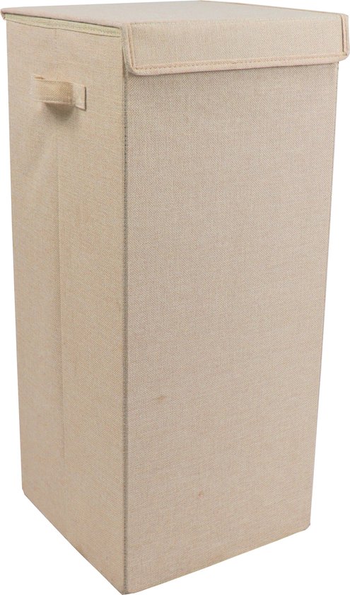 VCM Wasmand Stoffen wasbox Waskist Wasbox Stoffen box Deksel Dreso L ...
