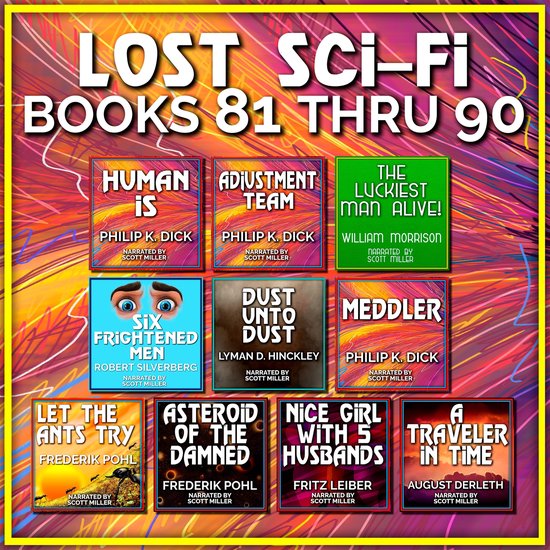 Lost Sci Fi Books 81 Thru 90 Robert Silverberg 9798822645004