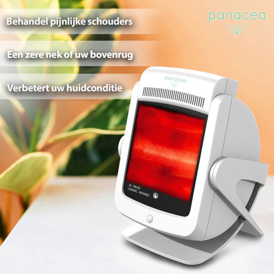Panacea Infraroodlamp 200w - Infrarood - Lichttherapie - Spieren en ...